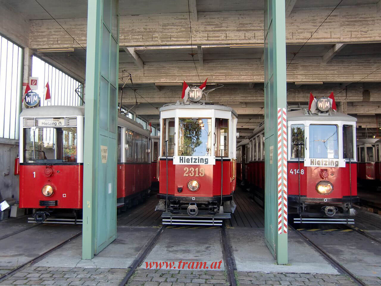 Tramwaytag 2012 - WTM - Sonderfahrten mit historischen Straßenbahnen